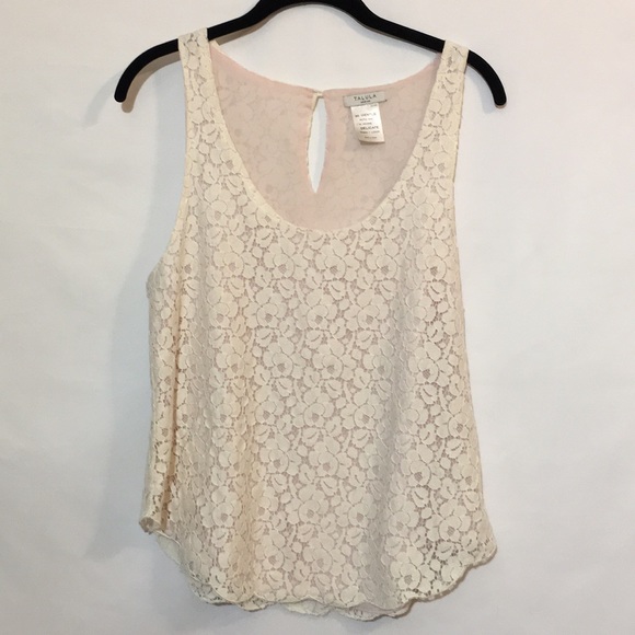 Talula | Tops | Talula Lace Tank | Poshmark